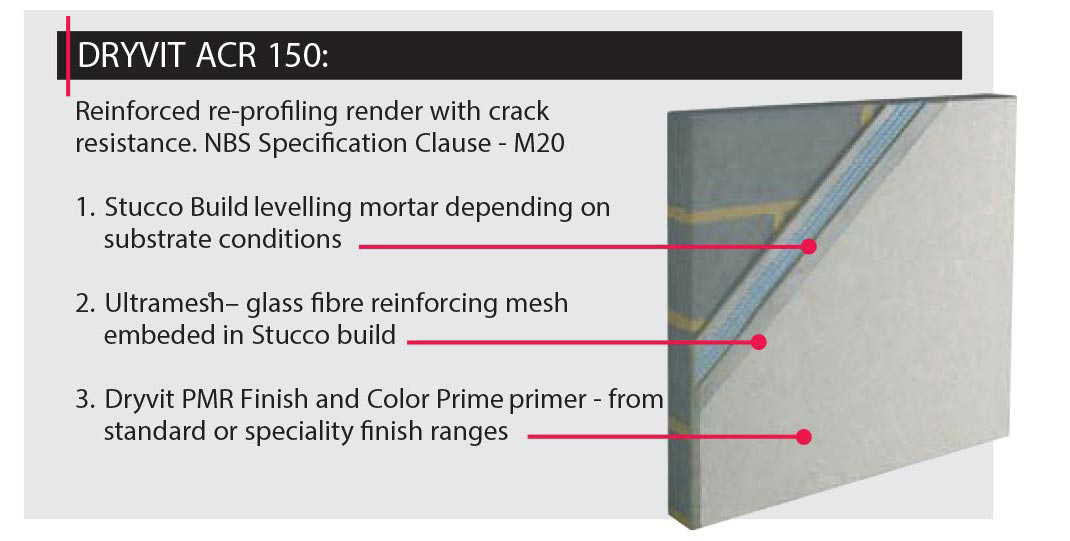 Dryvit - Find out how A&A Ashton are using Dryvit in their projects